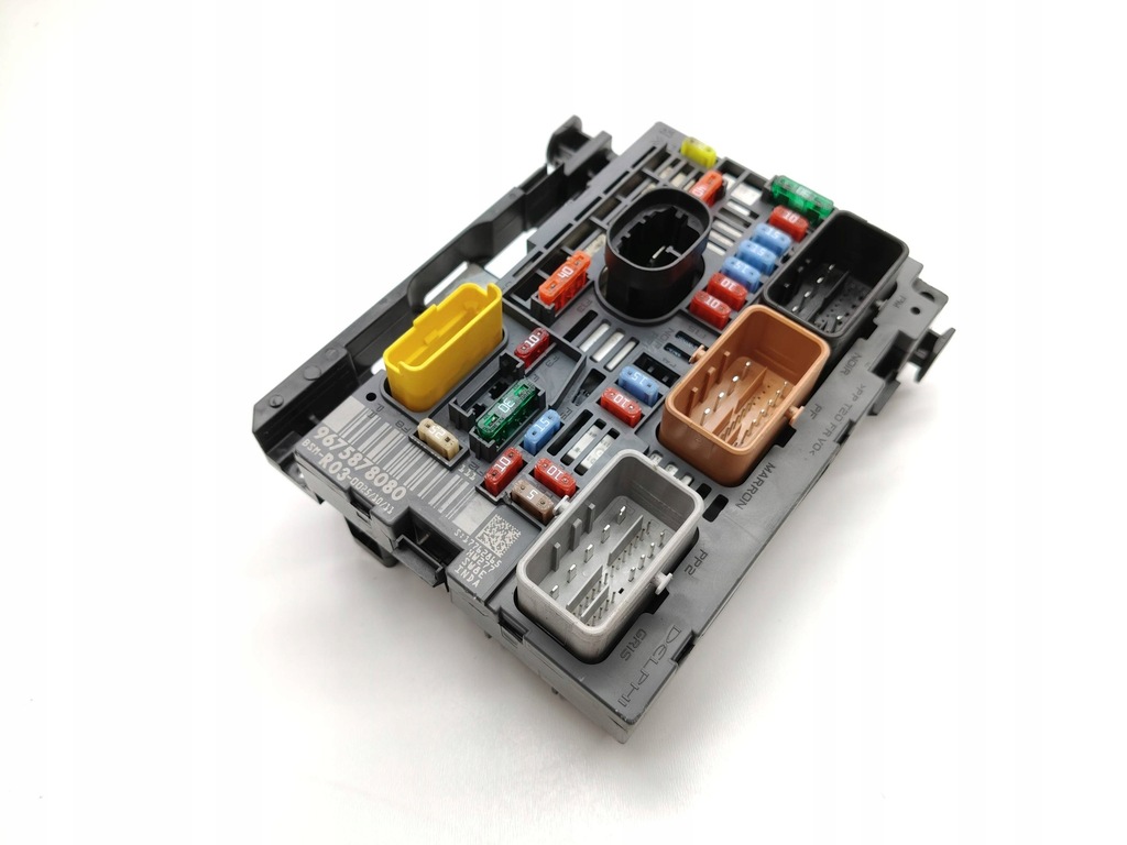 MODUŁ SKRZYNKA BEZPIECZNIKÓW BSM CITROEN PEUGEOT FIAT 9675878080 ...