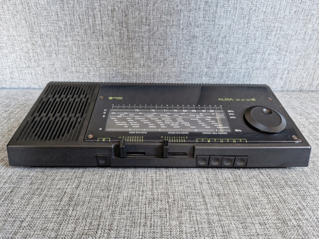 Radio Alba DMP 408 Unitra Diora Oryginał SPRAWNE - 13976747117 ...