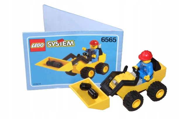 LEGO CITY TOWN 6565 samochodzik INSTRUKCJA ZESTAW - 13438498967 ...