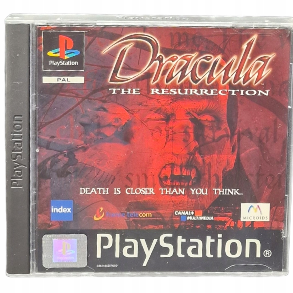 DRACULA THE RESURRECTION | PlayStation PS1/PSX #1 - 13124423210 - oficjalne archiwum Allegro