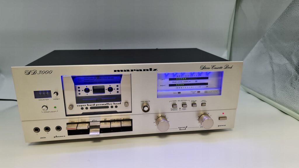 MARANTZ SD 3000 Magnetofon Piękny stan Vintage - 10689553719 ...