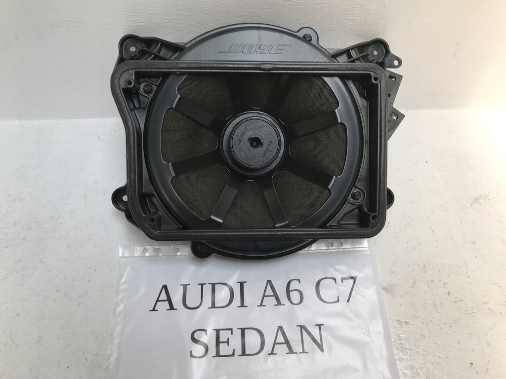 AUDI A6 C7 4G SUBWOOFER BOSE TYLNY TYŁ SEDAN GŁOŚNIK 2011-2018 ...