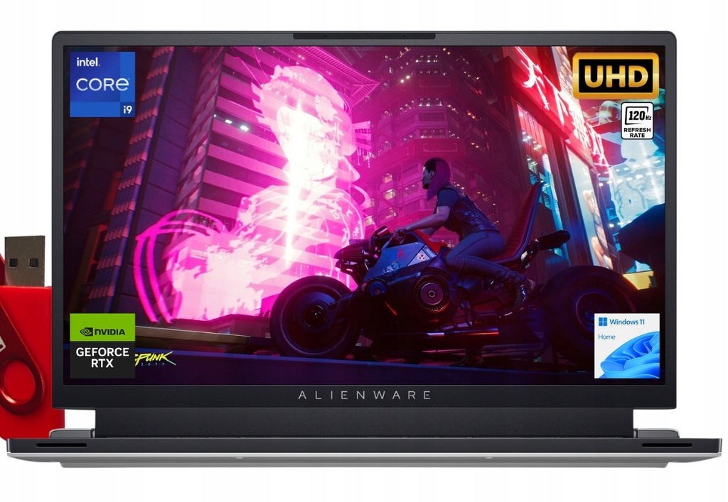 Laptop Dell Alienware x17 R1 i9 64GB 2TB SSD 3840x2160 120Hz RTX 3080 ...