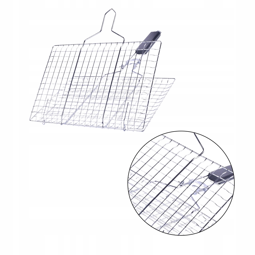 Fish Grilling Rack BBQ Basket Charcoal Portable - 14277133977 ...