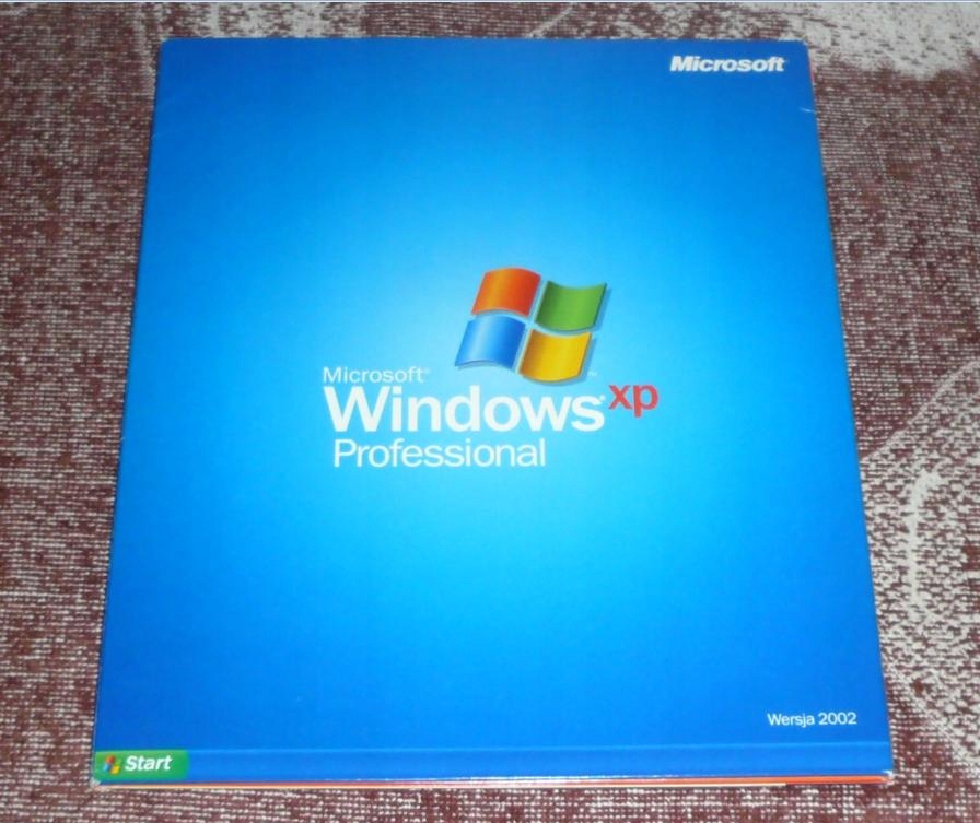 ORYGINALNY Windows XP Professional BOX POLSKI - 11107516645 - oficjalne ...