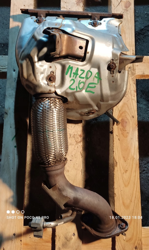Katalizator DPF mazda 3 bm 2,0 benzyna pem8 2050 - 13153097526 ...