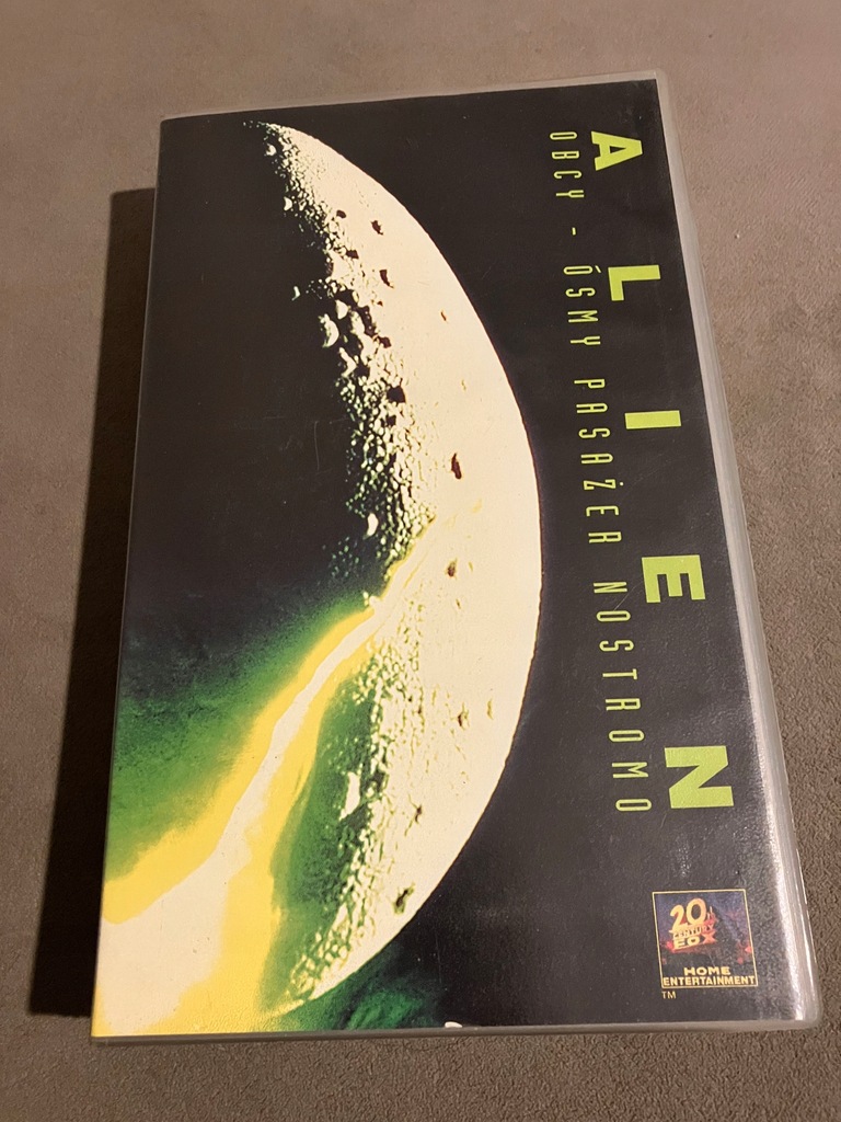 Alien Obcy ósmy pasażer Nostromo kaseta VHS - 12651034919 - oficjalne ...
