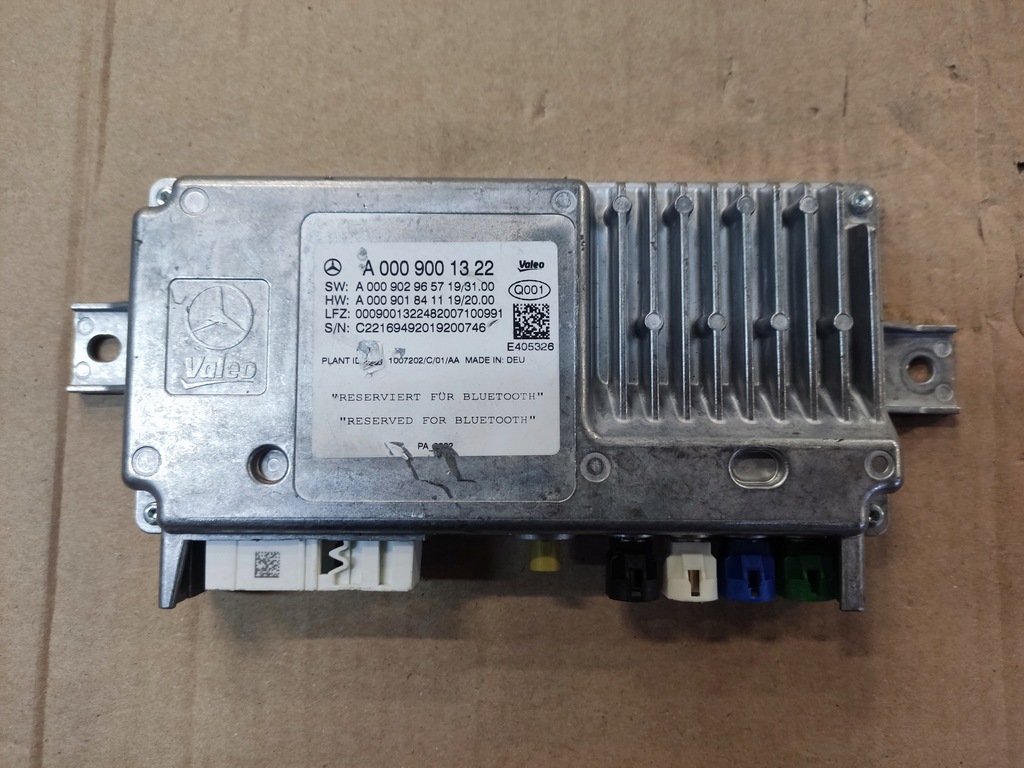 MODUŁ STEROWNIK KAMER MERCEDES A0009001322 - 12940223614 - oficjalne ...