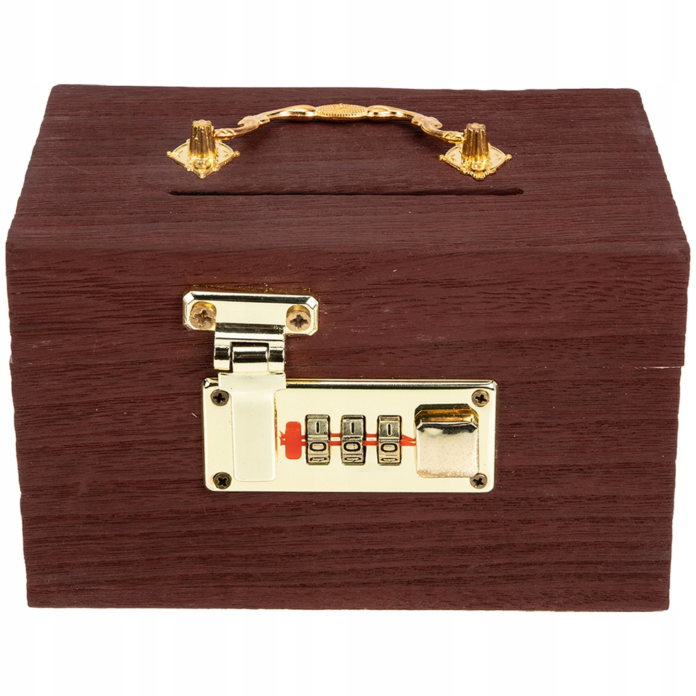 Wooden Jewelry Box Vintage Treasure Chest Password - 13342883808 ...
