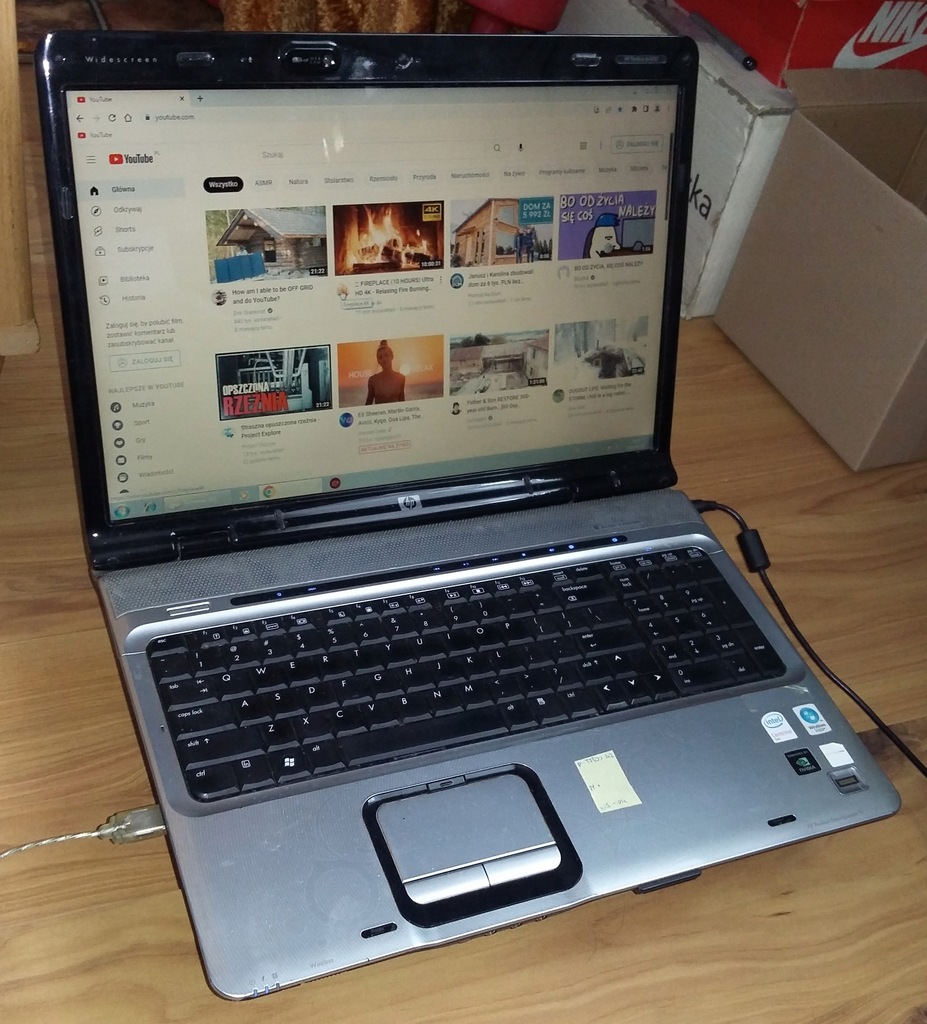 HP DV9500 T7300 2x2Ghz 3GB Matryca 17'' |Działa OK - 12573955861 ...