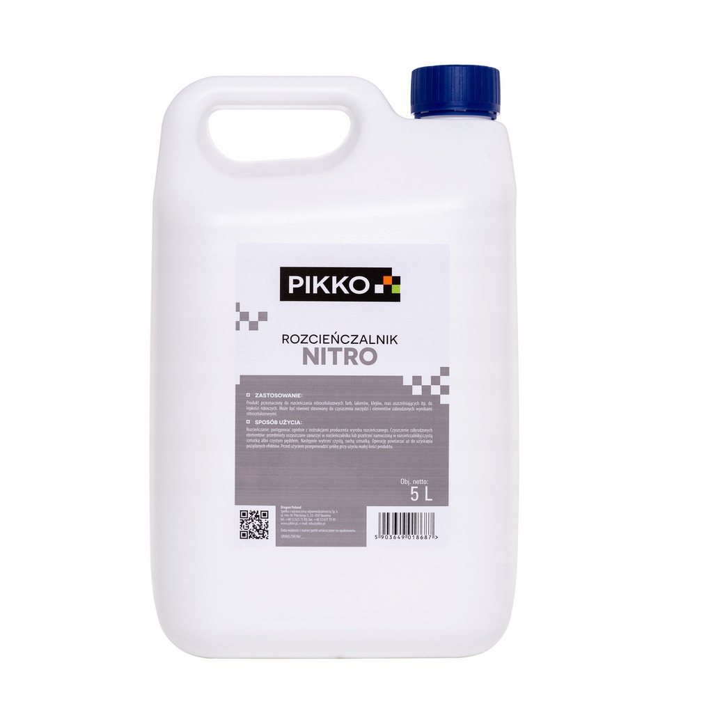 Rozcieńczalnik Pikko nitro 5L rozpuszczalnik DRAGO - 11347895576 ...