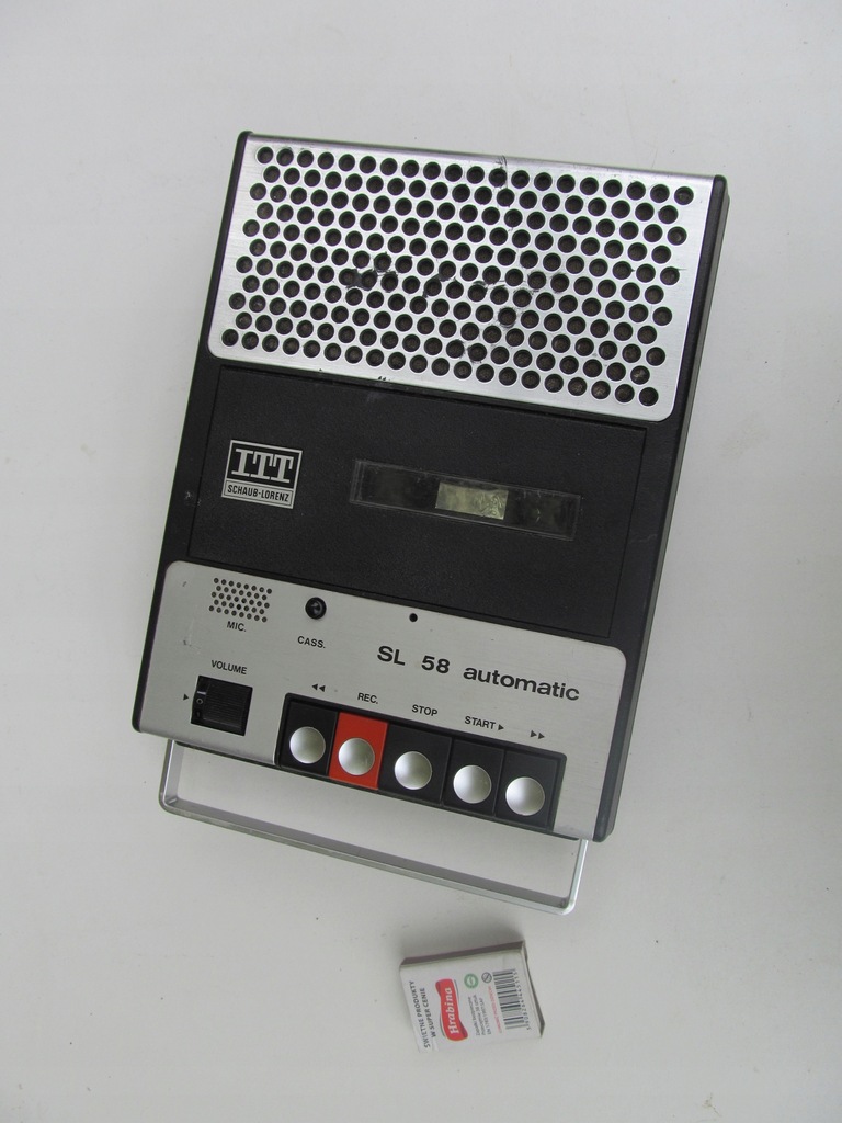 Magnetofon kasetowy ITT Schaub-Lorentz SL-58 autom - 12503001779 ...