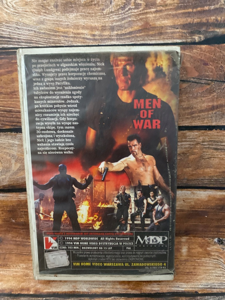 Najemnicy VHS Lundgren - 12496201746 - oficjalne archiwum Allegro