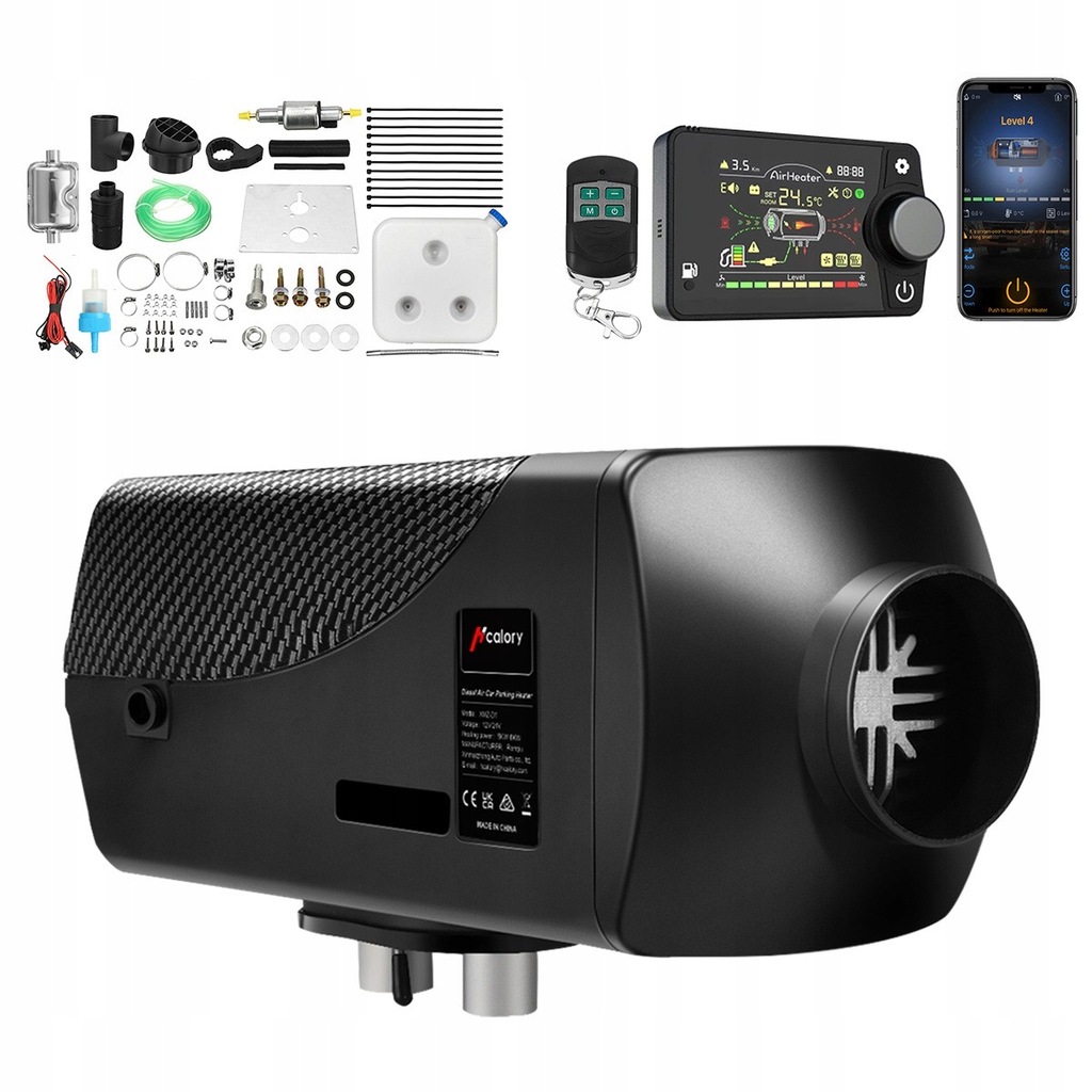 OGRZEWANIE POSTOJOWE TYPU WEBASTO 5-8KW 12V/24V BT - 14138214105 - oficjalne archiwum Allegro