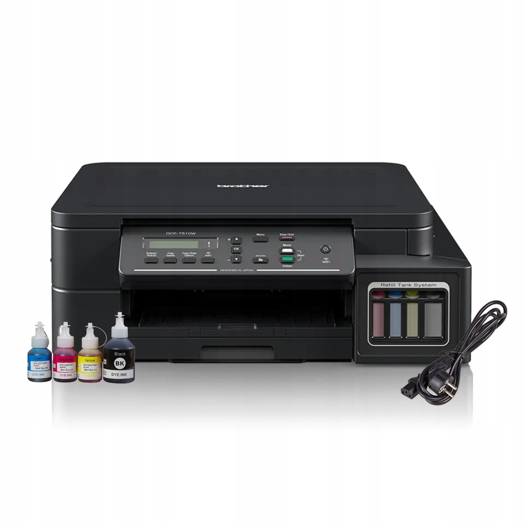 Drukarka wielofunkcyjna Brother DCP T510W WIFI FV! - 12154109929 ...