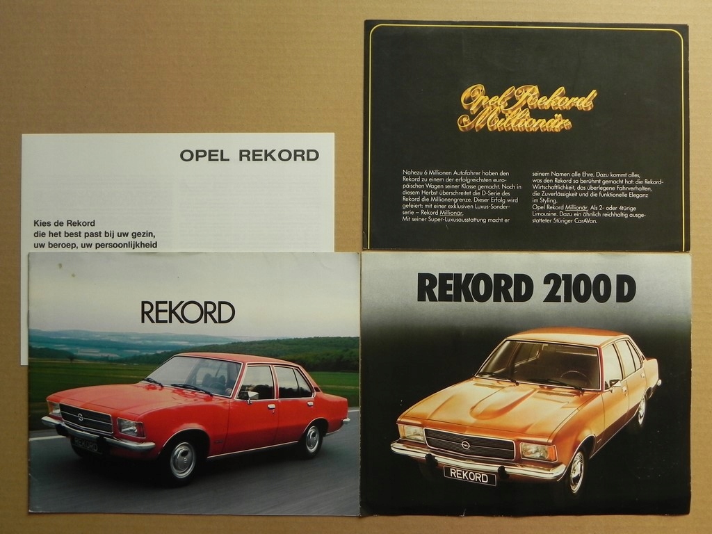 OPEL REKORD D - 1972-1976 r - 12528963749 - oficjalne archiwum Allegro