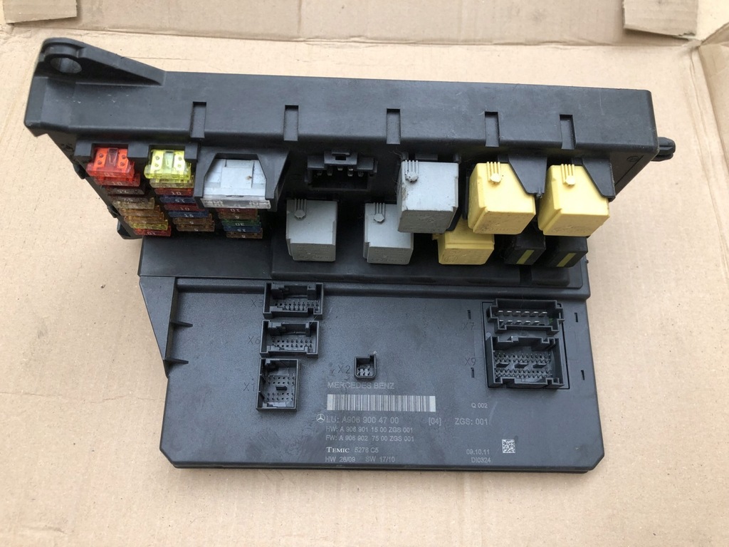 MODUŁ STEROWNIK SAM SKRZYNKA MERCEDES SPRINTER 906 A9069004700 - 14591032327 - oficjalne ...