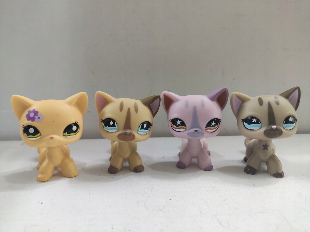 LPS Littlest Pet Shop koty&pies 4pcs - 10535572612 - oficjalne archiwum ...