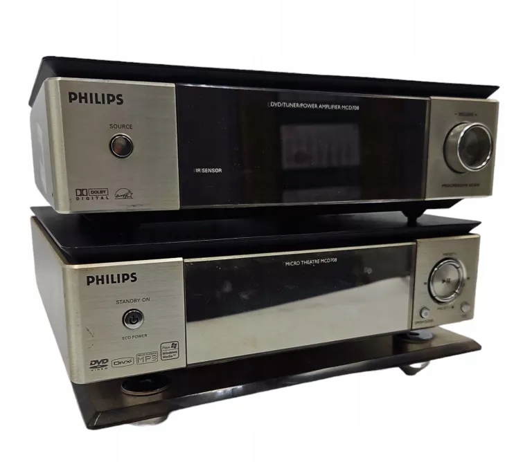 MINI WIEŻA PHILIPS MCD 708 - 15906522743 - oficjalne archiwum Allegro