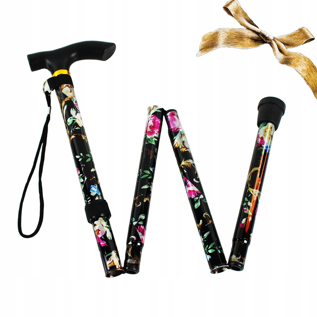 Składany laska Kobiety Składana pałka regulowana - 14321488162 ...