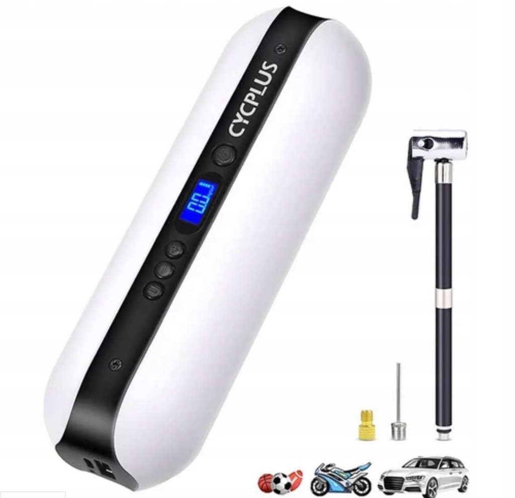 KOMPRESOR ROWEROWY CYCPLUS A2 POMPKA LCD - 13021171467 - oficjalne ...