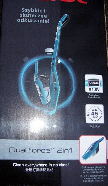TEFAL TY6751 Odkurzacz bezprzewod Dual Force 21,6V - 8773475532 ...
