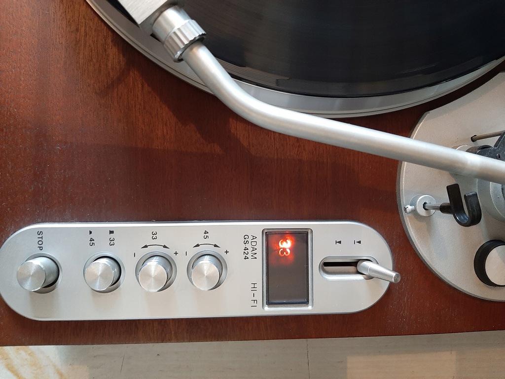 Gramofon Unitra Adam GS 424 - 12182913151 - oficjalne archiwum Allegro