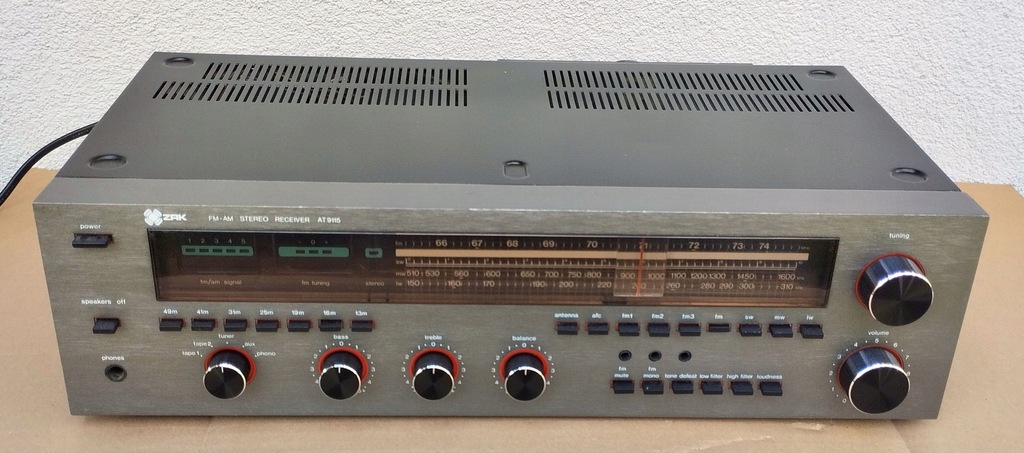 Amplituner Unitra AT9115 Przestrojony brat AT9100 - 13594077344 ...