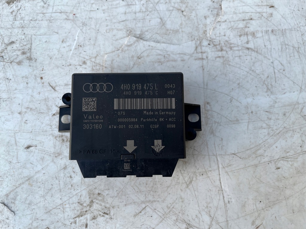MODUŁ STEROWNIK PDC PARKOWANIA AUDI A6 C7 A7 4G A8 D4 Q7 4H0919475L - 14546947634 - oficjalne ...