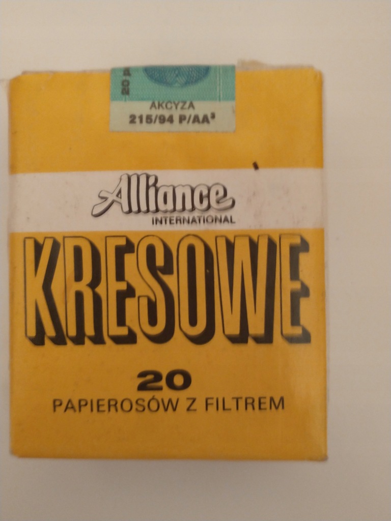 Stare Papierosy PRL.KRESOWE dla kolekcjonera - 10667000378 - oficjalne ...