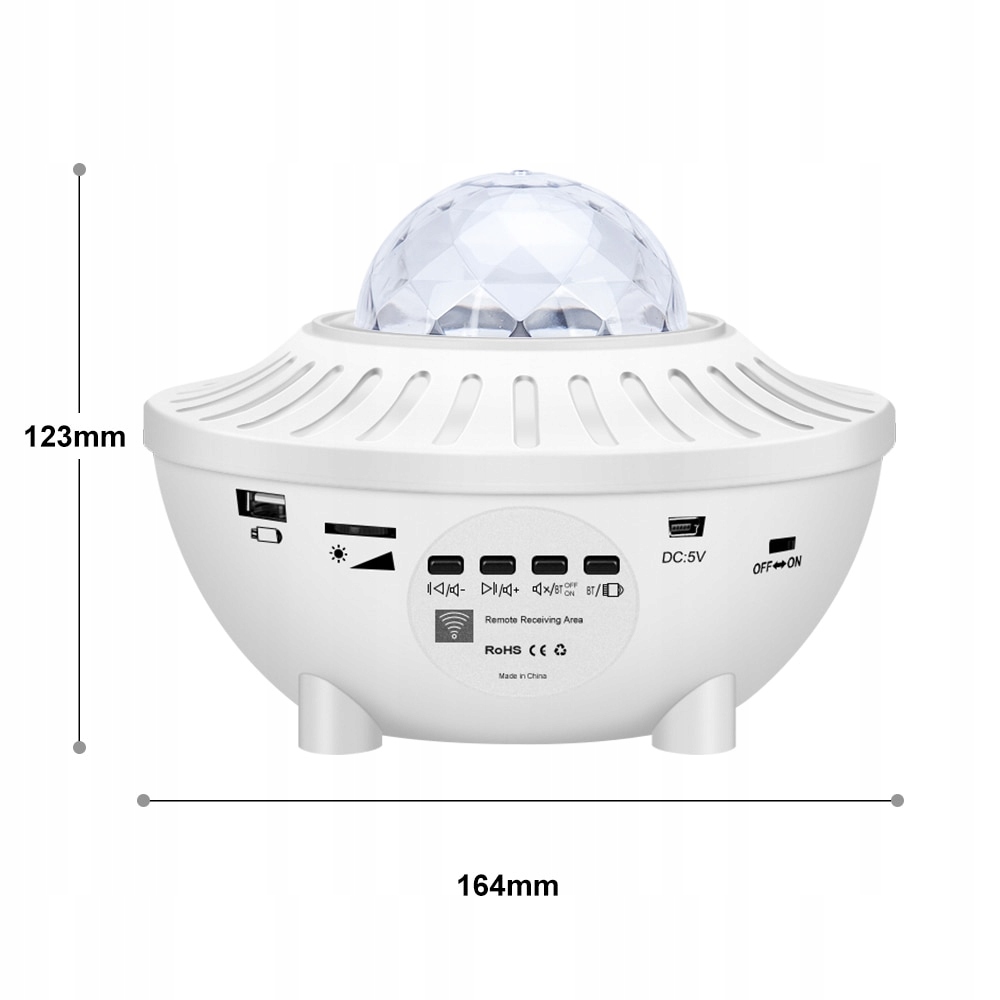 PROJEKTOR Gwiazd Planet Galaktyki - LED GALAXY 360 - 12987925348 ...