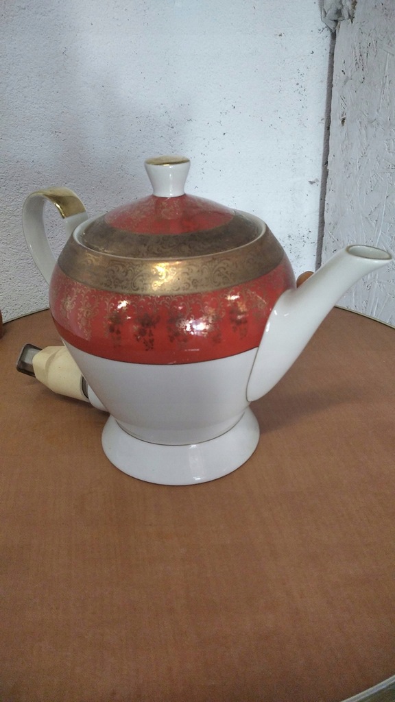porcelanowy dzbanek aromator unikat złocenia - 12586439679 - oficjalne ...