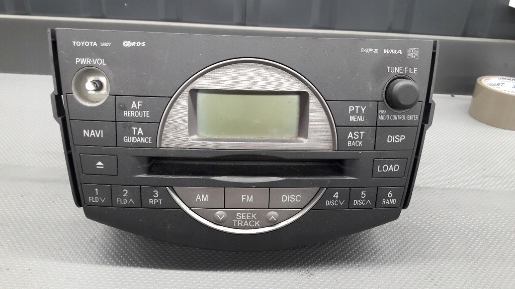 8612042220 radio CD TOYOTA RAV 4 III - 12669447136 - oficjalne archiwum ...