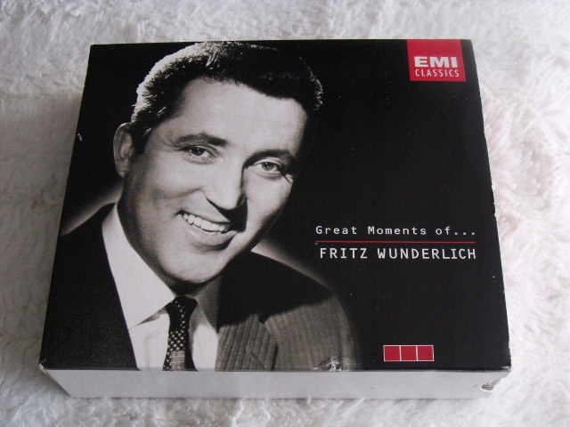 GREAT MOMENTS OF... FRITZ WUNDERLICH [BOX 3CD] .C0 - 14702727688 ...