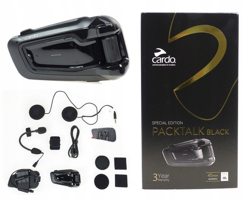 c6039 CARDO Packtalk Black interkom JBL special edition - 14980599989 ...