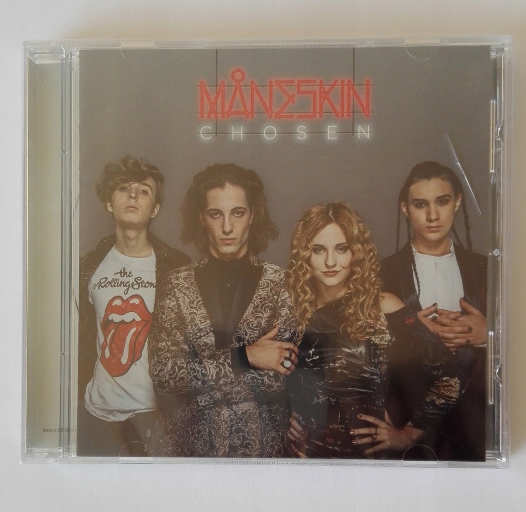 Maneskin Chosen CD NOWA FOLIA Sanremo - 10822140641 - oficjalne ...