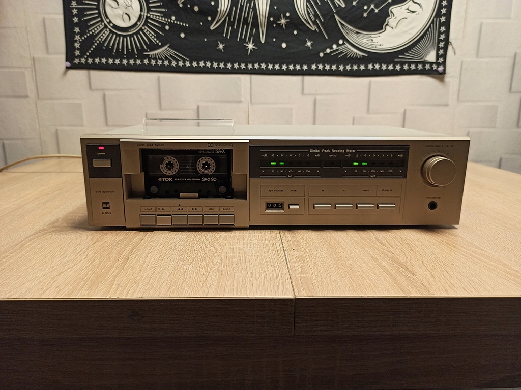 Magnetofon kasetowy Dual C 802 - 14936824808 - oficjalne archiwum Allegro