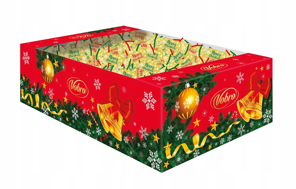 Vobro Cukierki Merry Christmas 3kg - 14533984426 - oficjalne archiwum ...