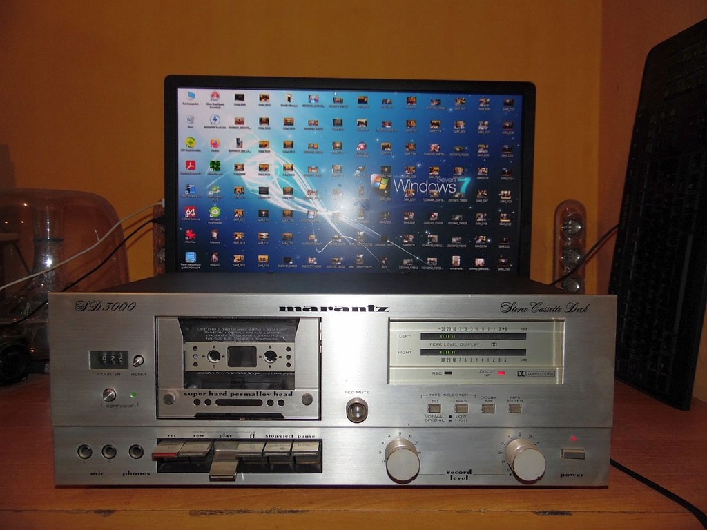 Magnetofon Marantz SD3000 Stereo Cassette Deck 79r - 11352185439 ...