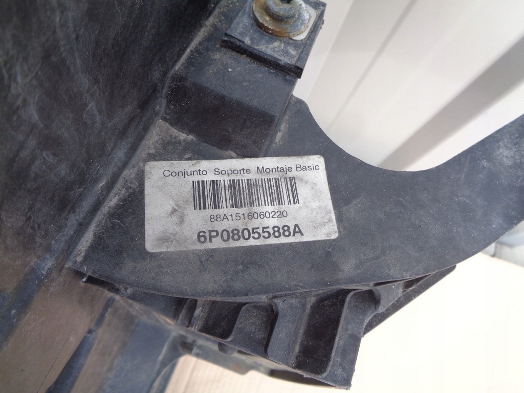 SEAT IBIZA 4 6J PAS PRZEDNI WZMOCNIENIE 6P0805588A - 9058586217 ...