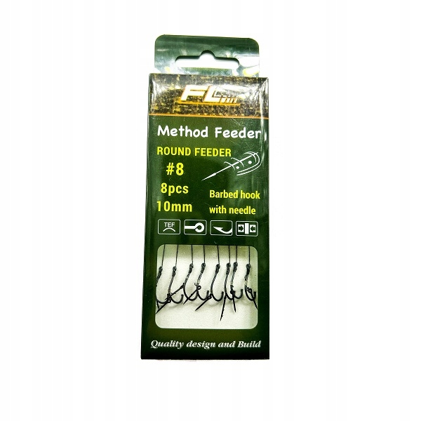 GOTOWE PRZYPONY METHOD FEEDER HAK NR 8 TEFLONOWY F - 14289072845 - oficjalne archiwum Allegro