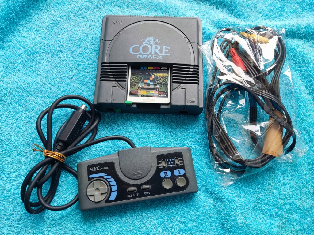 Konsola NEC PC Engine Core Grafx +pad+gra - 13530984843 - oficjalne ...