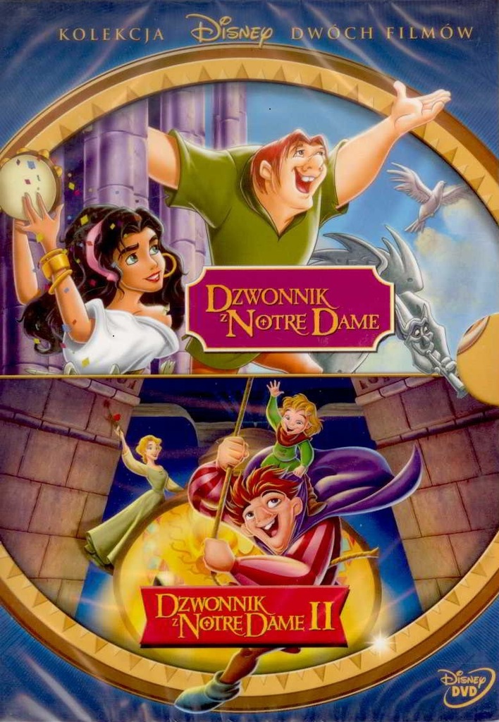 DZWONNIK Z NOTRE DAME [ BOX 2 DVD ] - 12893601262 - oficjalne archiwum ...