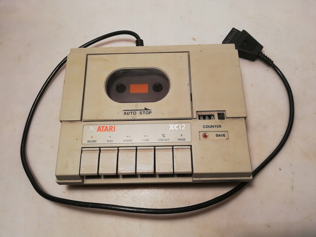 ATARI XC12 magnetofon - 12765809508 - oficjalne archiwum Allegro