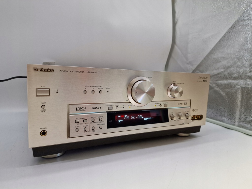 Technics SA-DA20 Amplituner Topowy Model Unikat!!! - 12585993971 - oficjalne archiwum Allegro