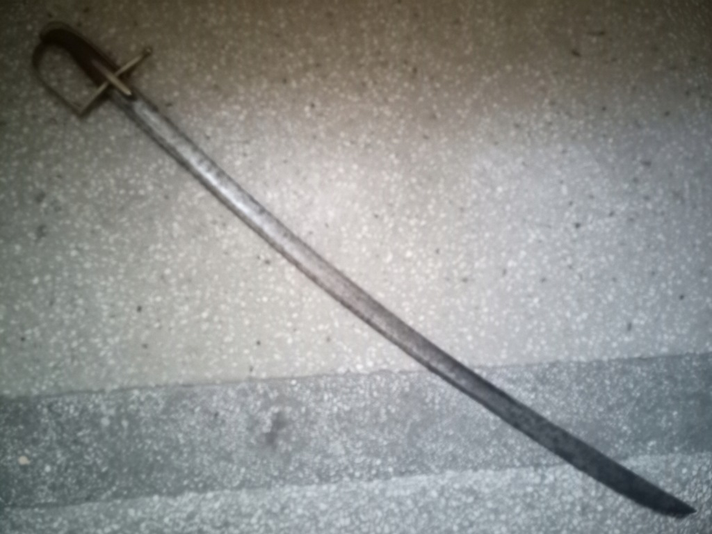 SZABLA HUZARKA XVIII / XIX w. DŁUGA - 15060221212 - oficjalne archiwum ...