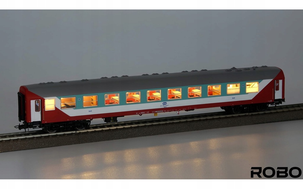 Robo 260711 H0 Wagon barowy typu 113A PKP Warszawa z oświetleniem - 15131710370 - oficjalne ...