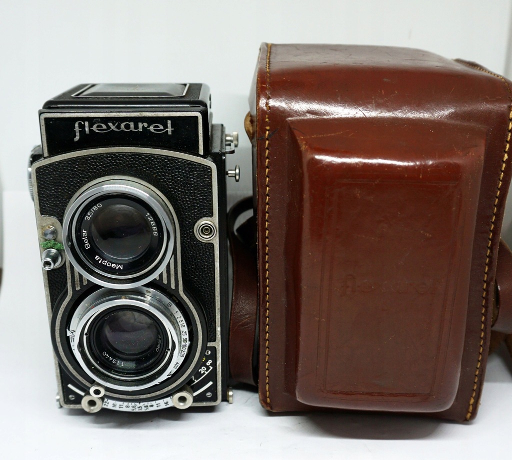 Aparat Meopta Flexaret Standard ładny i sprawny - rzadkość. + futerał ...