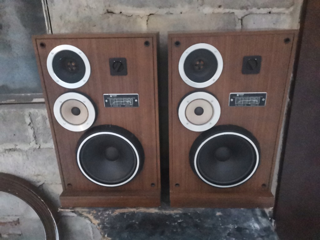 Unitra Tonsil Zg60c115 po regeneracji głośników - 13147827325 ...