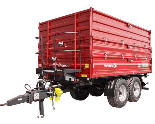 Przyczepa rolnicza Tandem METAL-FACH T730/3 12T - 9013724743 - oficjalne archiwum Allegro